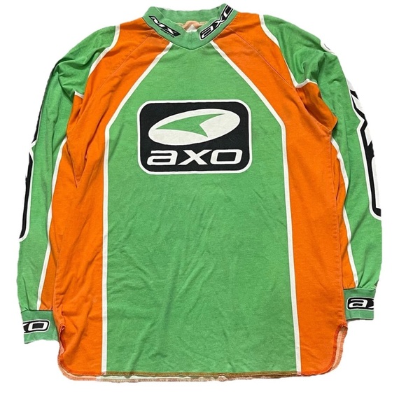 Vintage | Shirts | Axo Sport Vintage Motocross Racing Jersey 8s ...